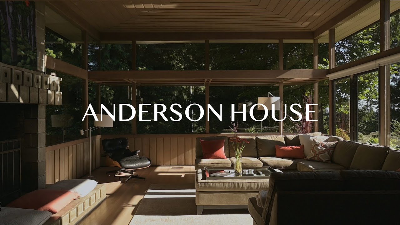 Mid-Century Modern Anderson Residence by Ron Thom - Vancouver Design ...