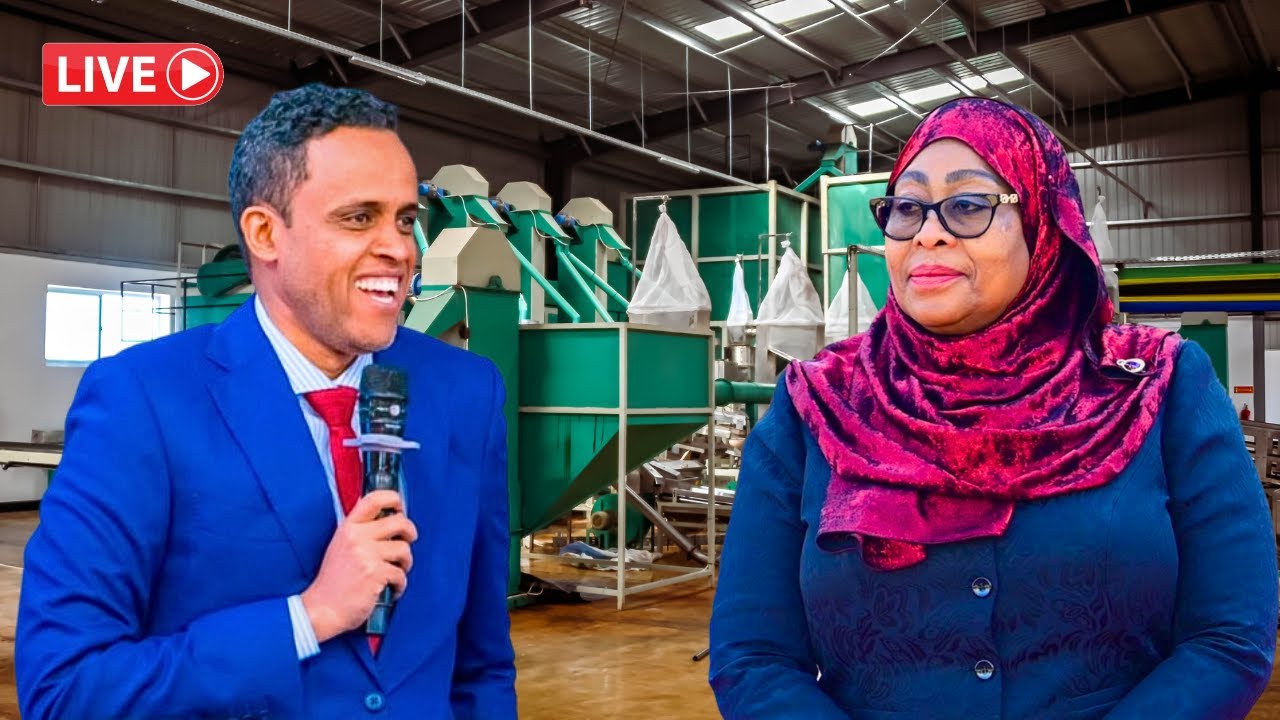 🔴LIVE: UZINDUZI WA KIWANDA CHA KUBANGUA KOROSHO CHA TANECU, NEWALA ...