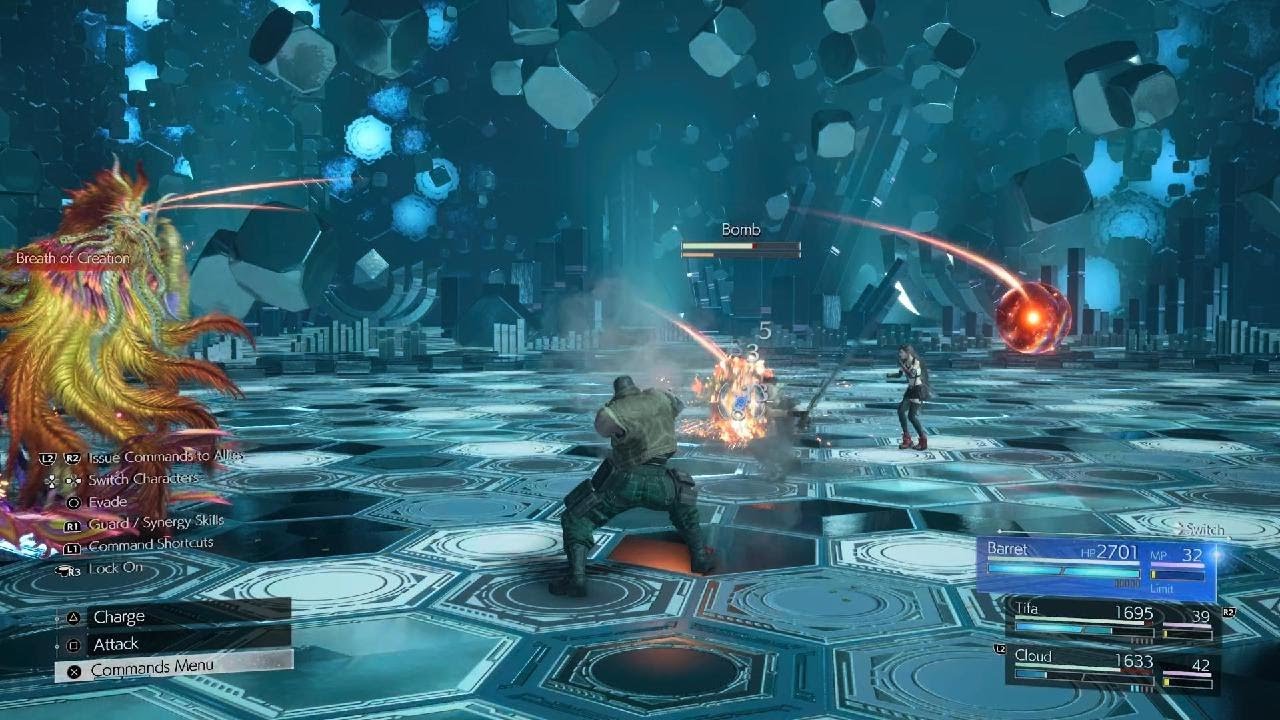 FINAL FANTASY VII REBIRTH PHOENIX DYNAMIC DIFFICULTY - YouTube