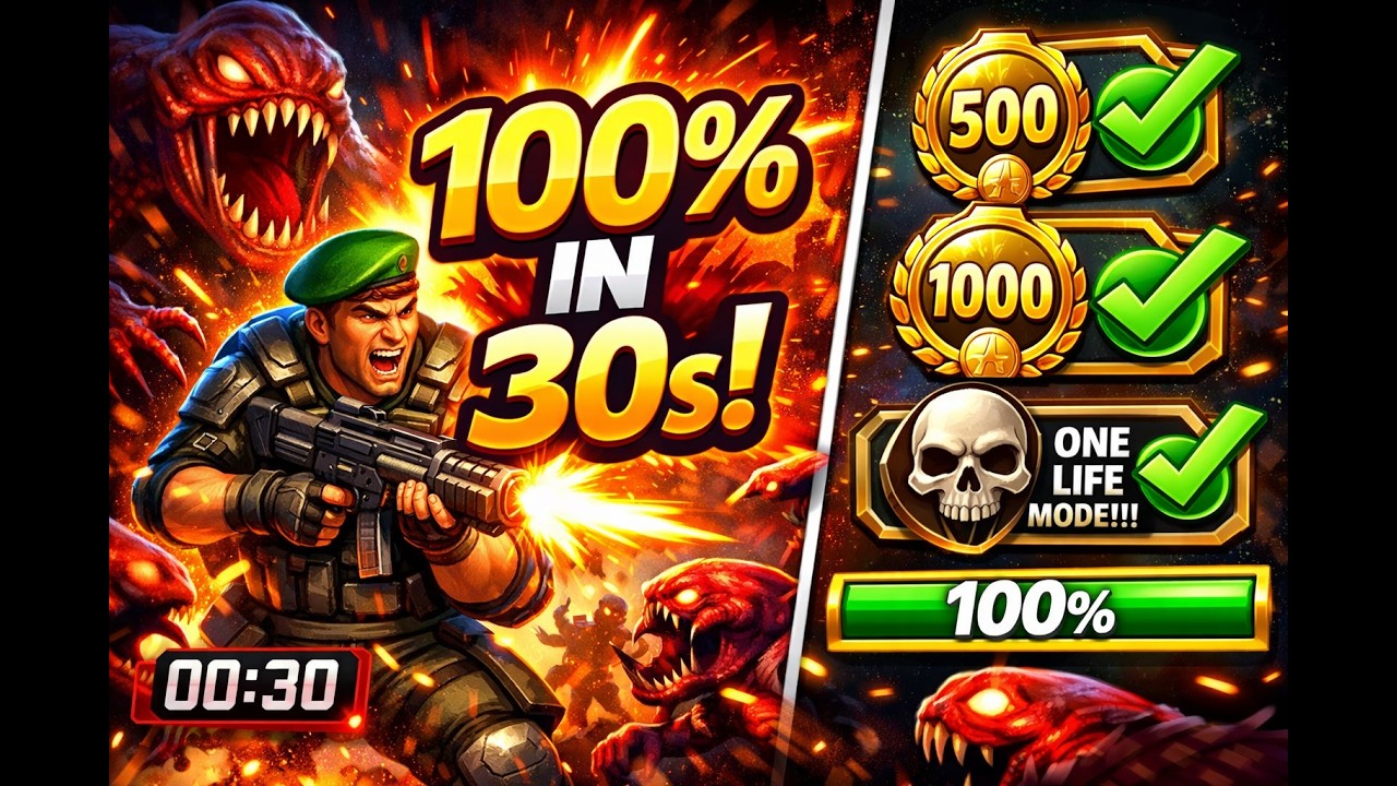 Get 100% Achievements in Space Beret in Under 30 Seconds - YouTube
