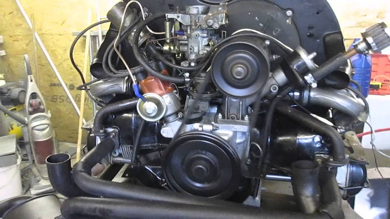 vw aircooled 1641 rebuilt 1st run - YouTube