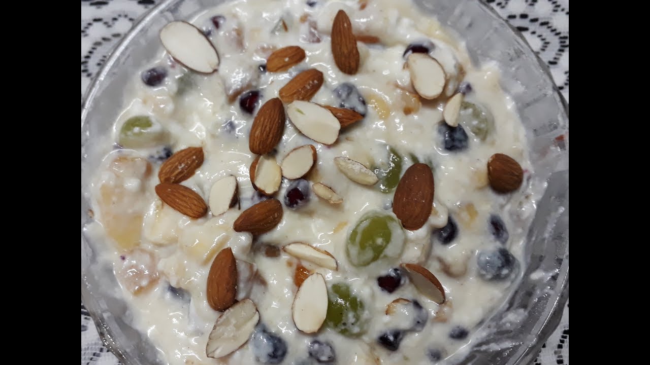 Fruit shrikhand Recipe | How to make fruit shrikhand | Quick fruit ...
