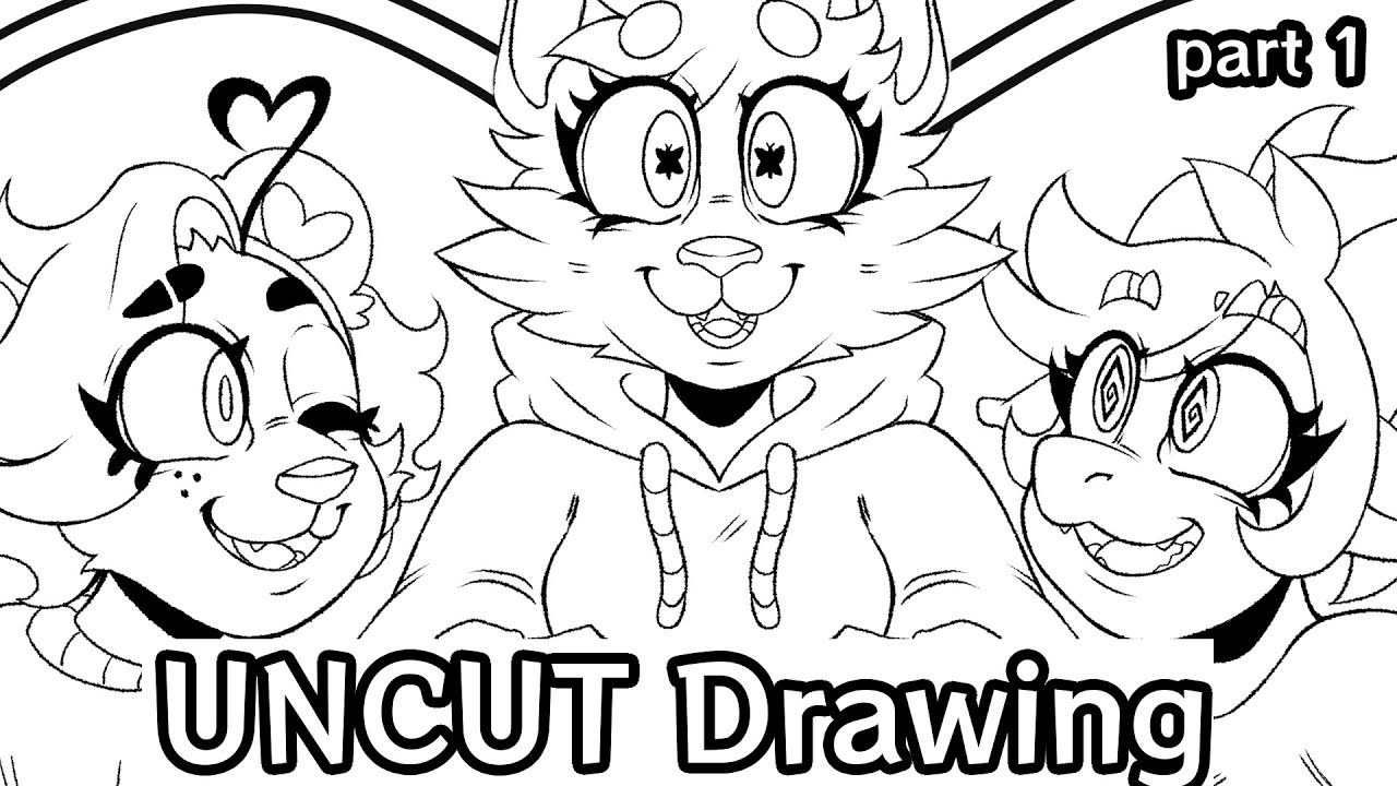 HAPPY BIRTHDAY ‪@kittykattaracreations‬!!! // UNCUT DRAWING [Part 1] 🎊 ...