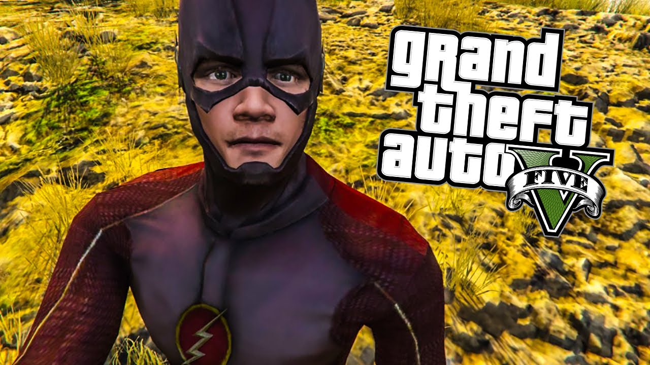 Playing as THE FLASH in GTA 5 Mod Gameplay! (GTA 5 Mods ) - YouTube