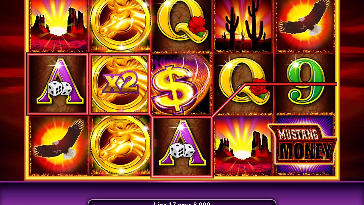 MUSTANG MONEY Video Slot Casino Game with a MUSTANG MONEY FREE SPIN ...