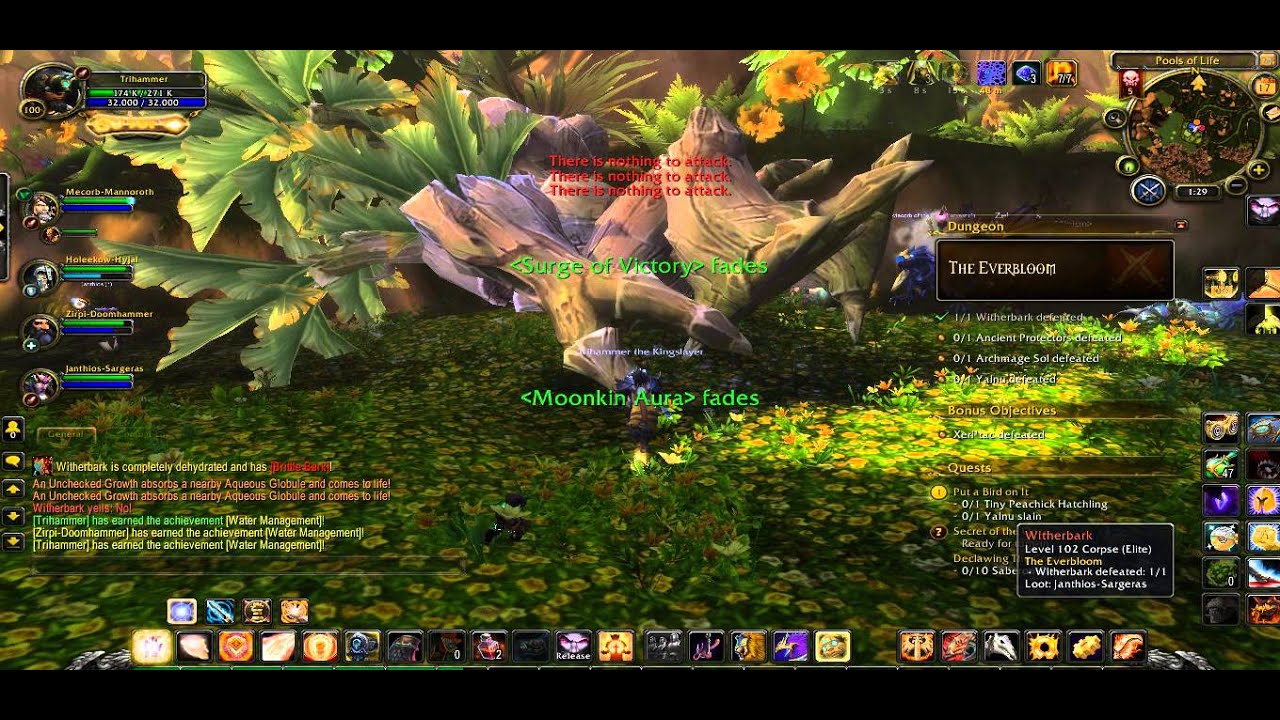 World of Warcraft-The Everbloom[Heroic] - YouTube