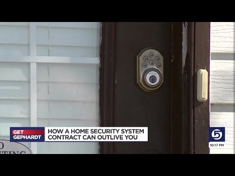 Find out why your home security contract will outlive you - YouTube
