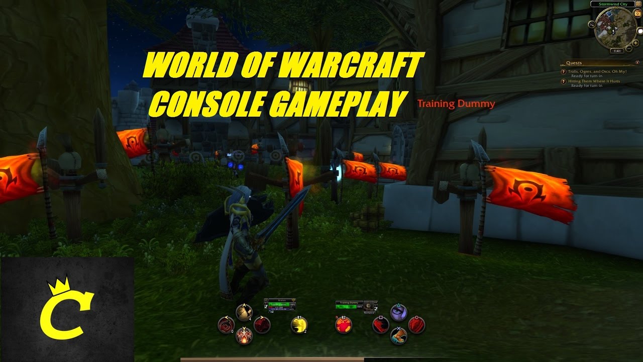 WoW (Console Gameplay) - YouTube