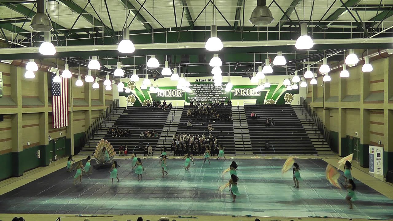 Downey High School Varsity Color Guard - March 7th 2015 - YouTube