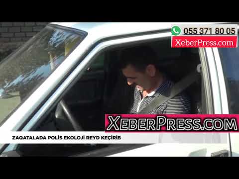 Zaqatalada polis ekoloji reyd keçirib