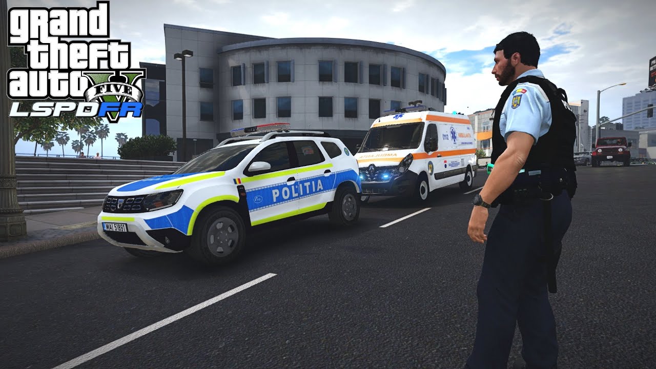 A INCERCAT SA FUGA DE POLITIE | POLITIA ROMANA | GTA 5 | LSPDFR ...