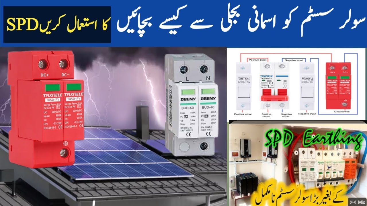 What is the Surge Protection Device | Working of SPD | Solar Innovation ...