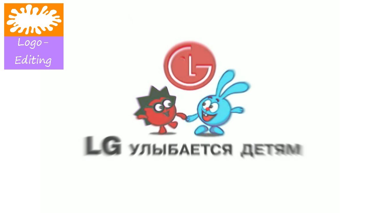 Смешарики. LG Улыбается Детям in Slow - YouTube
