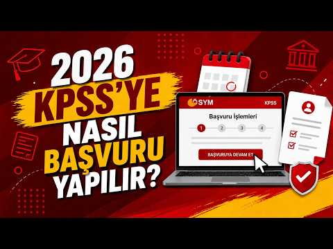 2026 KPSS'ye nasıl başvuru yapılır? #KPSS #2026KPSS #genelkültür #genelyetenek #gygk