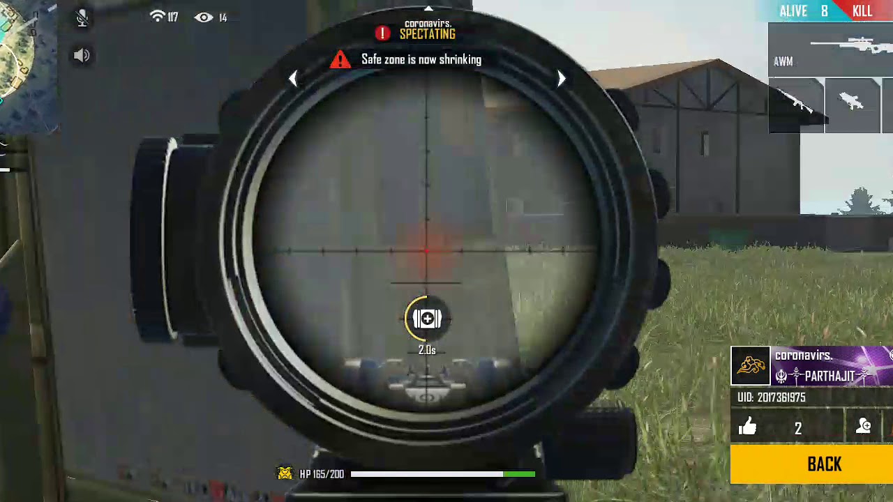 Rank mood hacker come in my game 19kills and wall hack only headshot ...