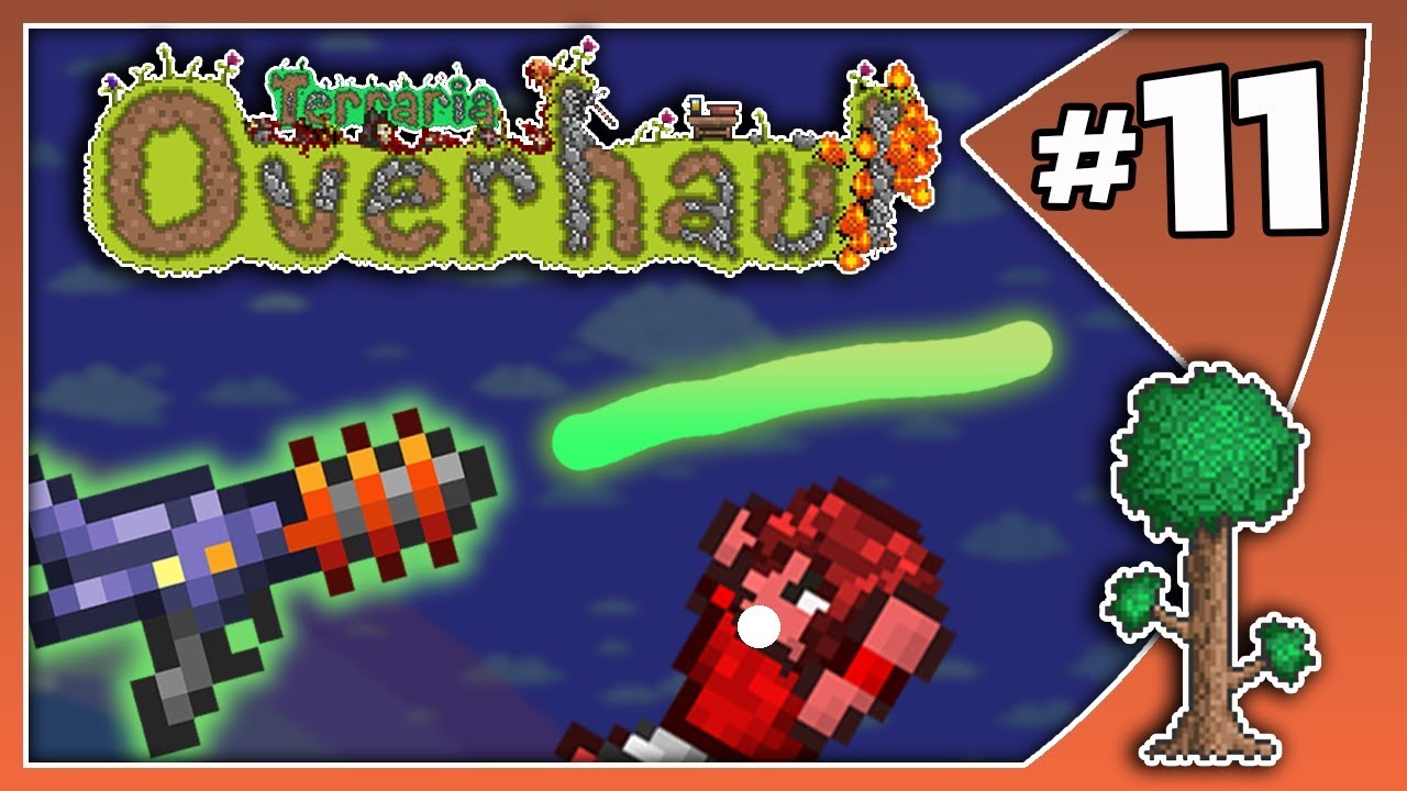 Modded Space Gun is CRAZY! // Terraria Overhaul Mod // Episode 11 - YouTube