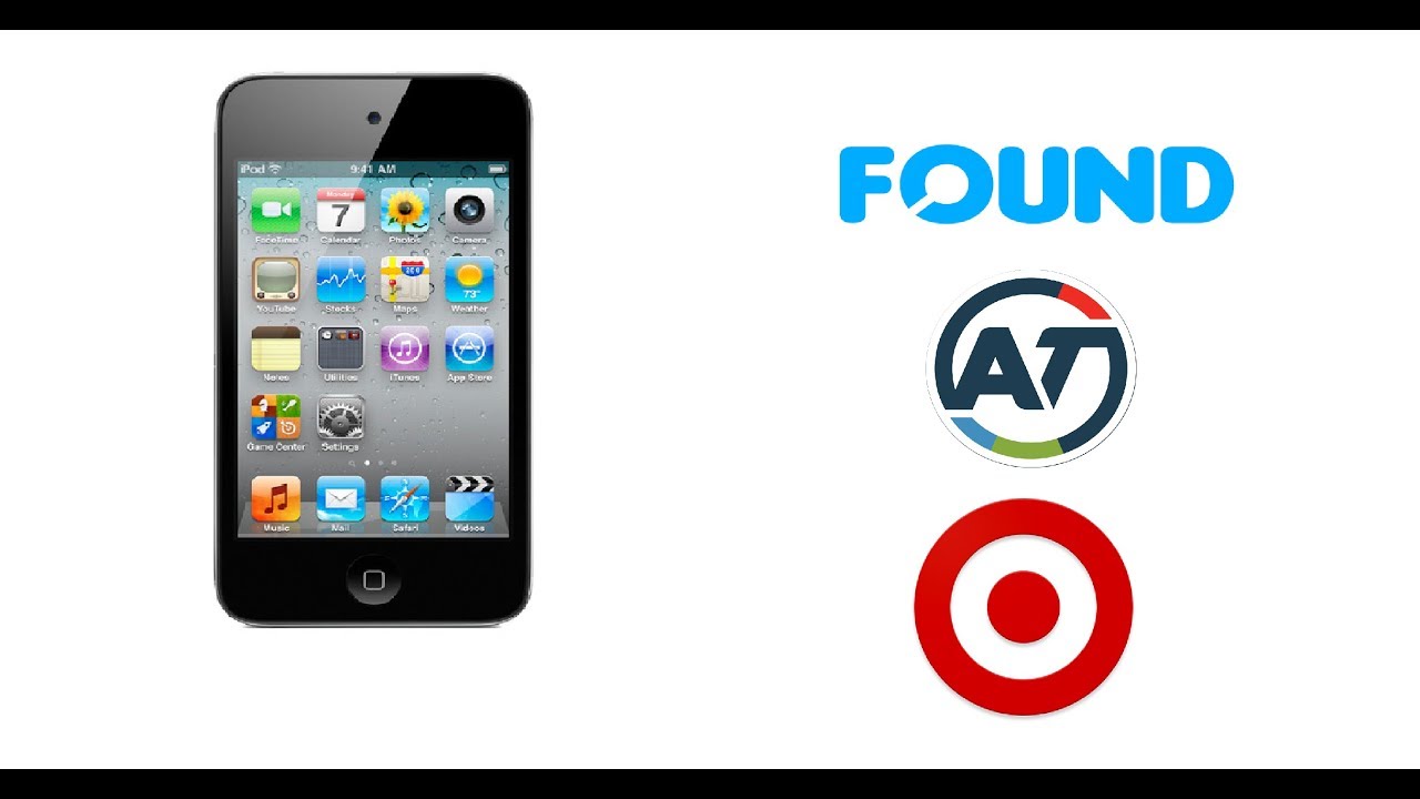 iPod touch 4th gen found in target bin - YouTube