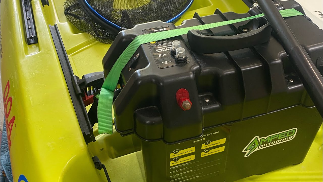 Crescent Crew set up with trolling motor for Florida Fishing - YouTube