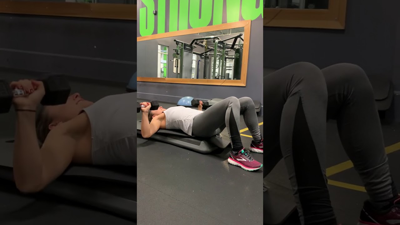 Chest press pulse - YouTube