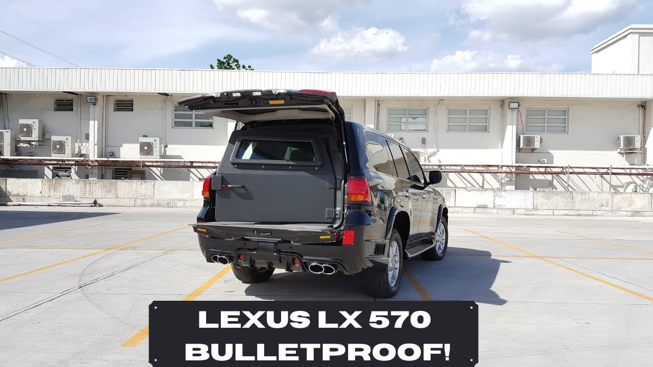 LEXUS WALD LX 570 2011 BULLETPROOF AMBUSH ARMORED V8 VEHICLE ...