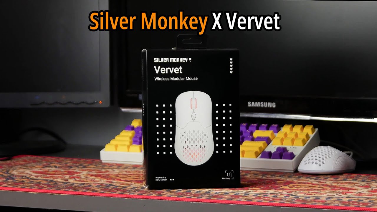 Silver Monkey X Vervet | Niedoceniana myszka do 200zł! - YouTube