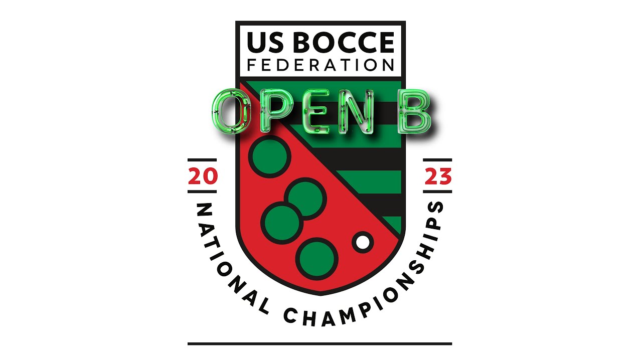 USBF Open B Bocce Nationals Group Play and Semis - YouTube