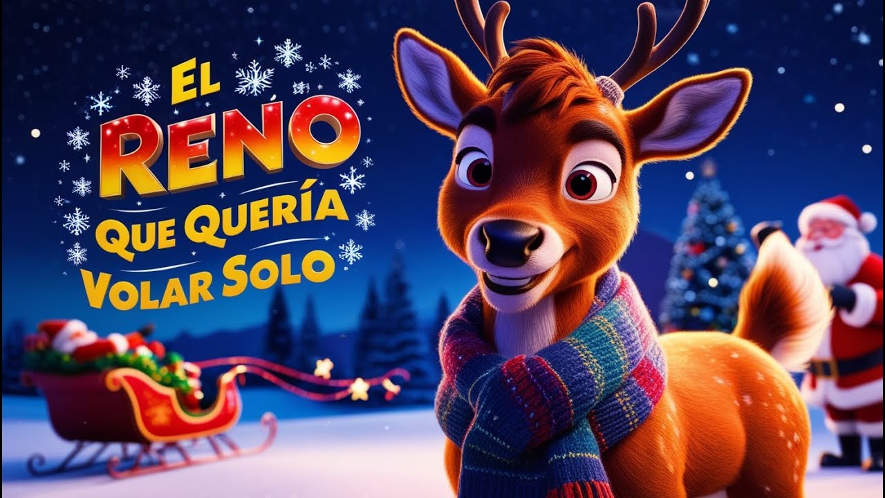 El Reno Que Quería Volar Solo, Con Valores Para REFLEXIONAR🎄 ️ - YouTube