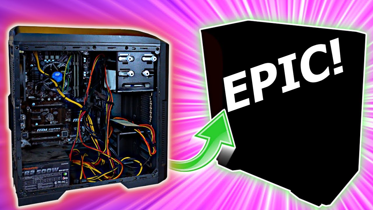 I Transformed a Tired Ugly PC Into an EPIC RGB Gaming Beauty! - YouTube