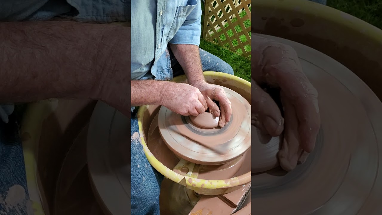 Master Potter Mark Presher at Genesee County Village & Museum Oct 5 ...