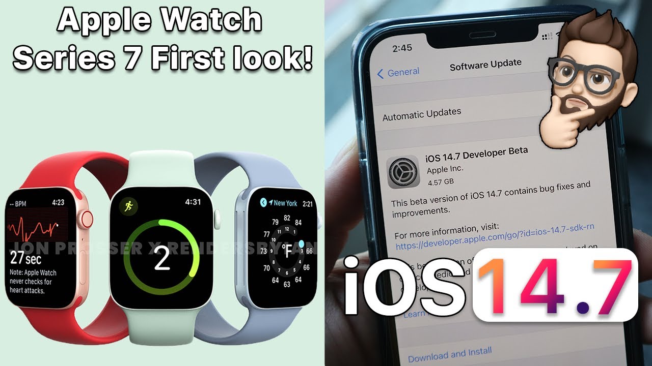 iOS 14.7 Beta 1 Surprise Release! Apple Watch New Hand Gestures, Apple ...