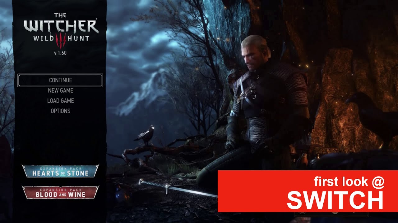 The Witcher 3: Wild Hunt Nintendo Switch Gameplay - YouTube