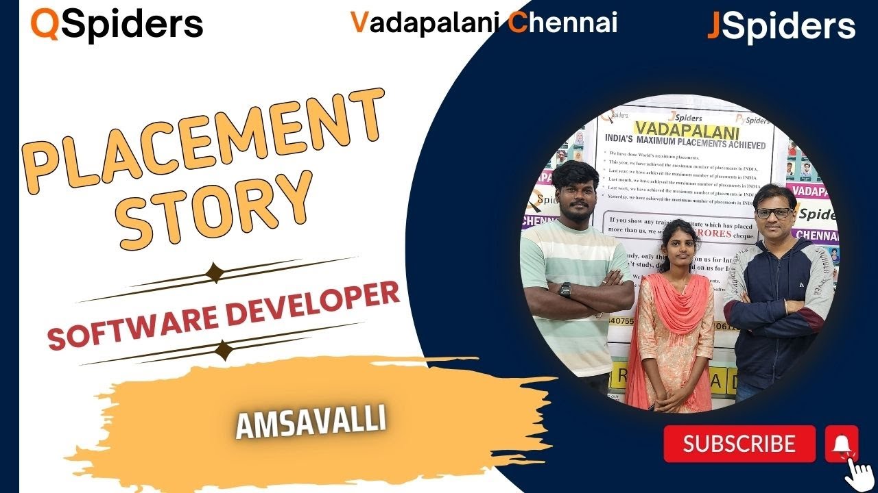 Success story of Ms.Amsavalli as a software Engineer Qspiders ...