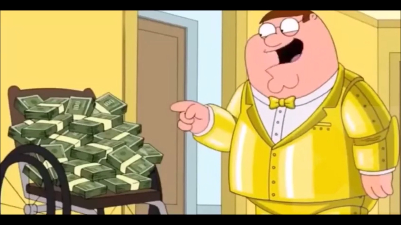 Family Guy - Golden Suit - YouTube