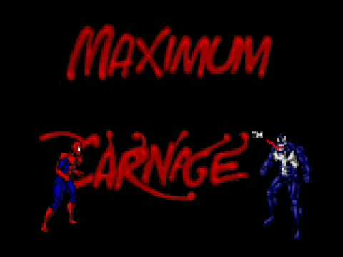 Spider-Man and Venom ~ Maximum Carnage (Genesis) - Main Theme - YouTube