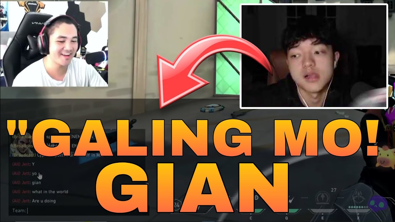 A2guapo NAGTAGALOG - GIAN grinding TOP RADIANT with Gkbaby & A2guapo #valorant - YouTube