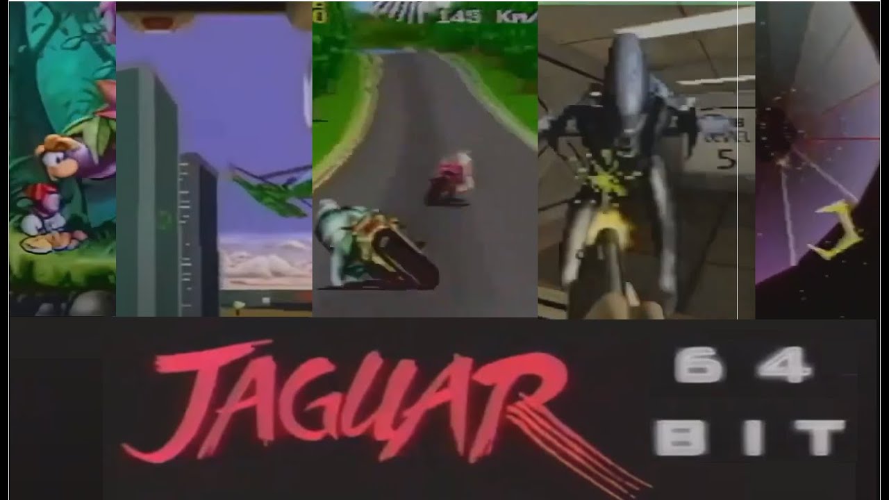 Atari Jaguar 64: Top 7 Best Games (Gameplay: Iron Soldier, Alien vs ...