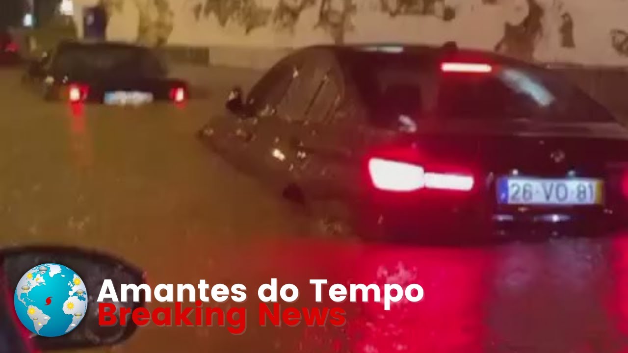 Temporal atinge Lisboa, em Portugal | Breaking News #4 - YouTube