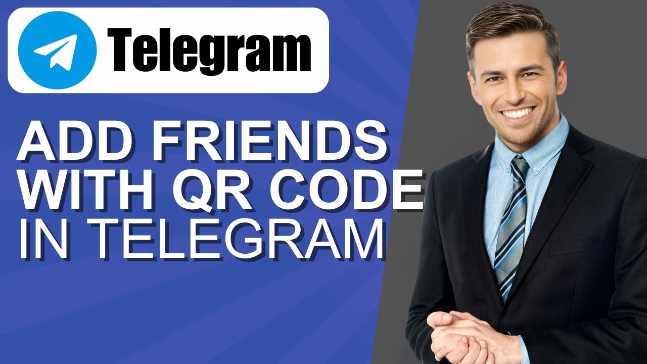 How to Add Friends With Qr Code in Telegram - YouTube