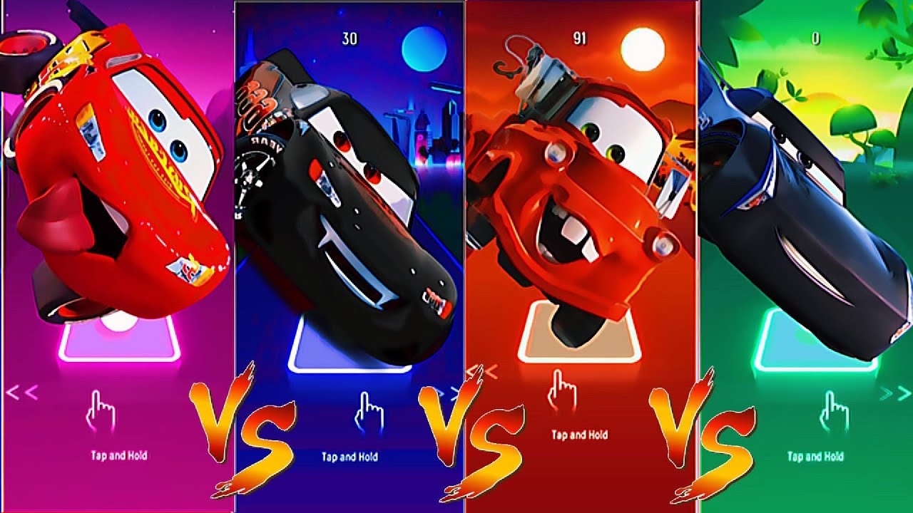 Lightning McQueen 🆚 Evil McQueen 🆚 Mater 🆚 Jackson Storm | Who Is Best ...