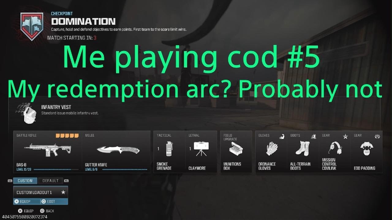 Me playing cod #5 - YouTube