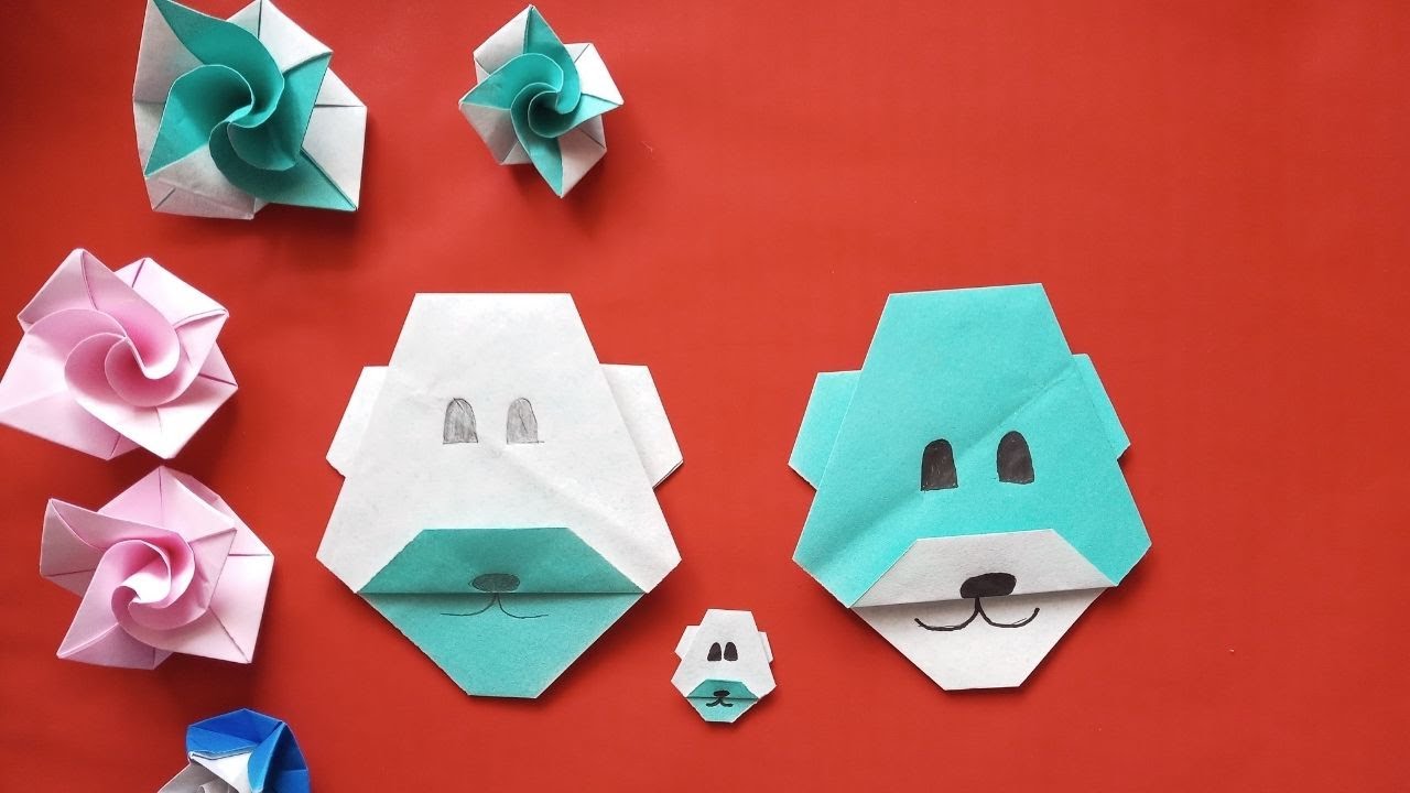 Como Fazer Ursinho de Origami (Tutorial Fácil) - YouTube