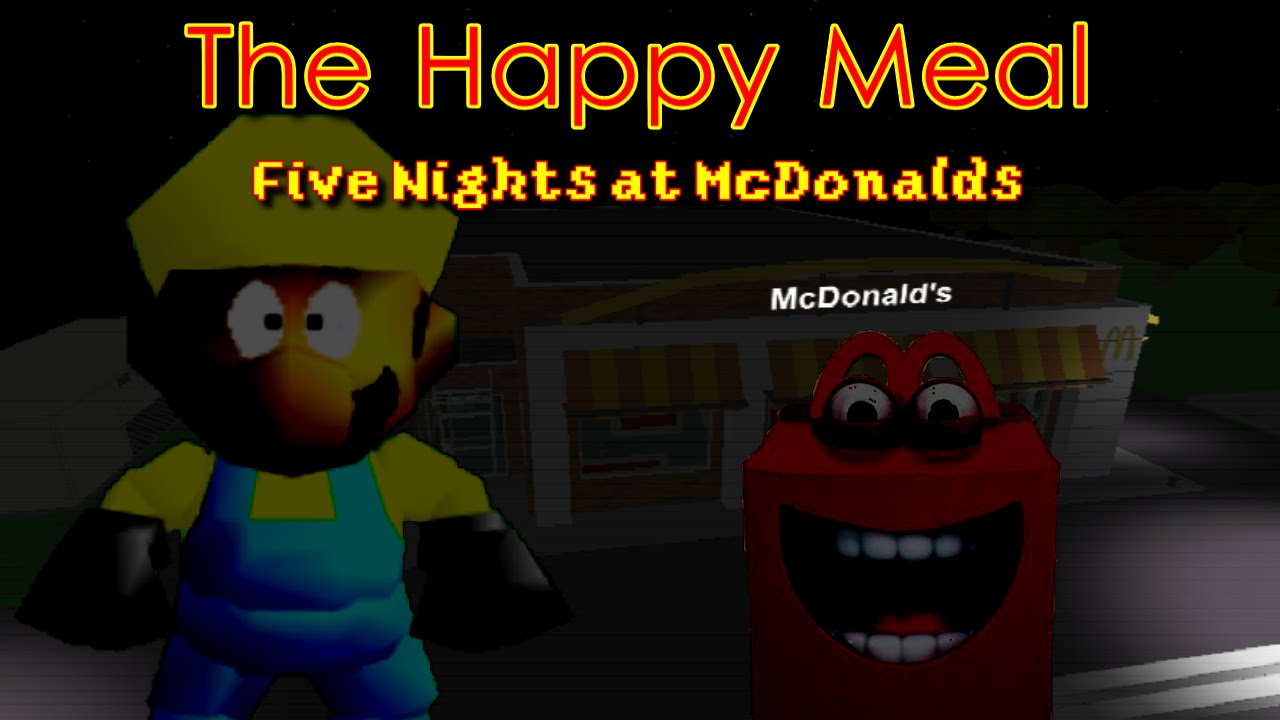 The Happy Meal (SM64 / ROBLOX Version) [FNAM] [Fan-Made FNAF] - YouTube