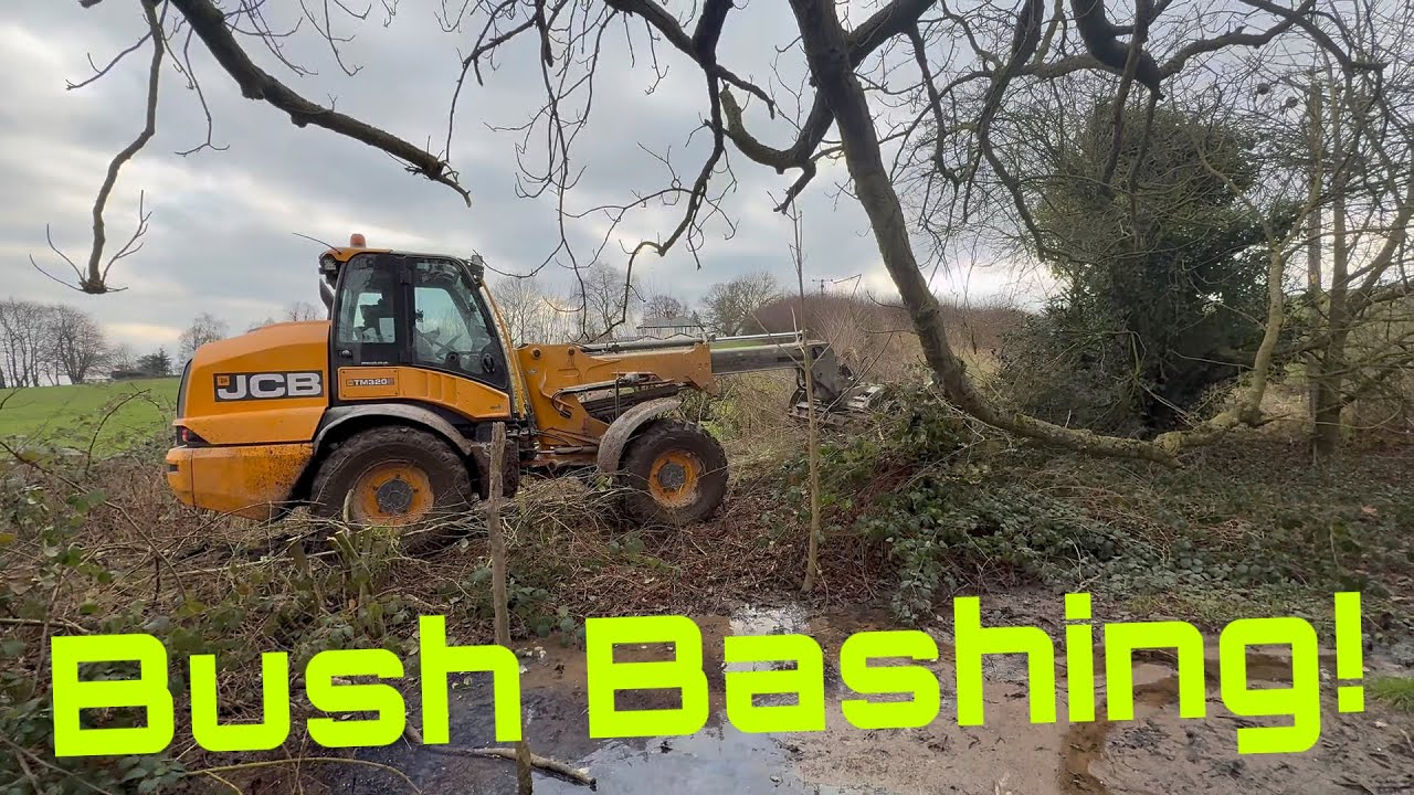 Birthday Bush Bashing! Happy Valentines! JCB TM320S | Joe Seels | The ...