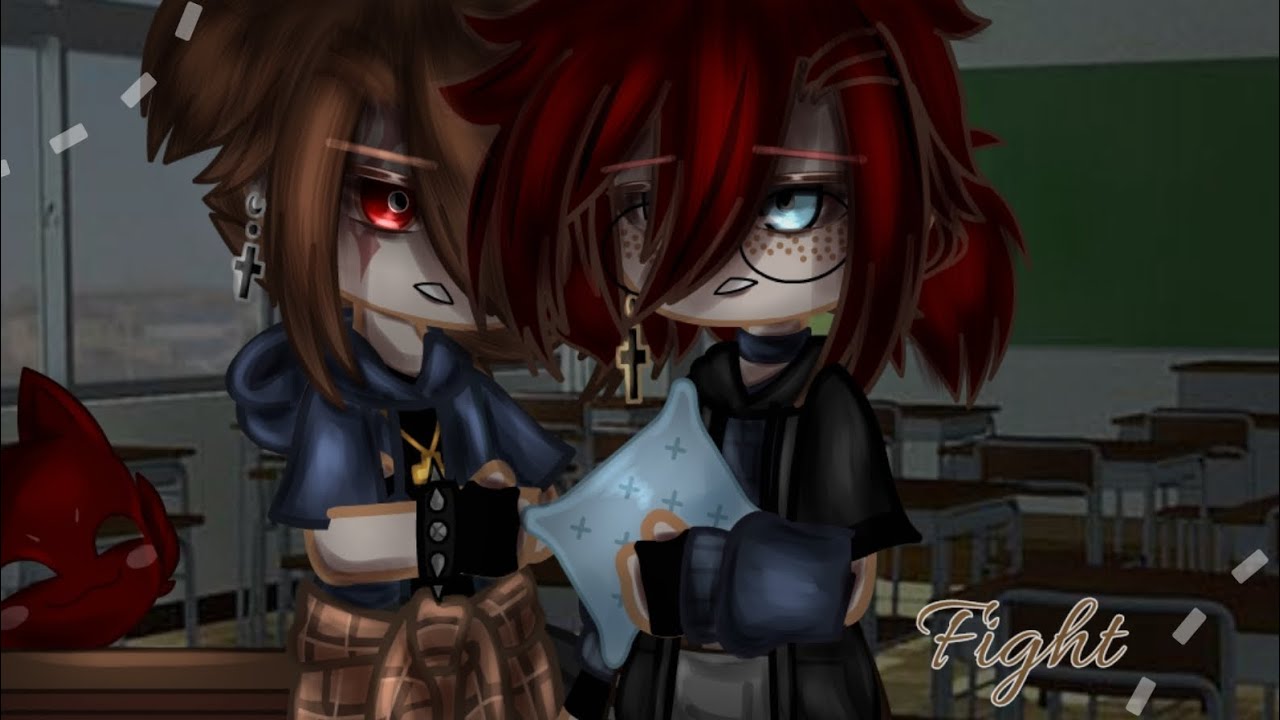 // Fight // Short Skit // Michael x Noah // Past AU // - YouTube