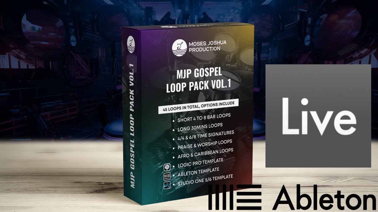 MJP Gospel Loop Pack - Ableton Live Template User Guide - YouTube