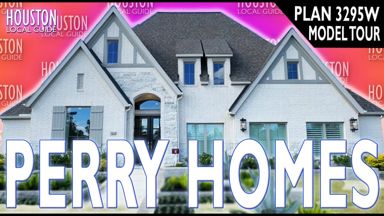 Design 3295W - Perry Homes New Construction - YouTube