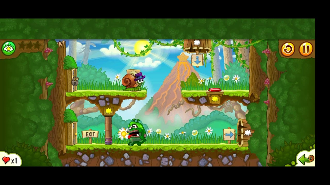 #snail bob2# find star#hidestar#game lover#easy way to complete level# ...