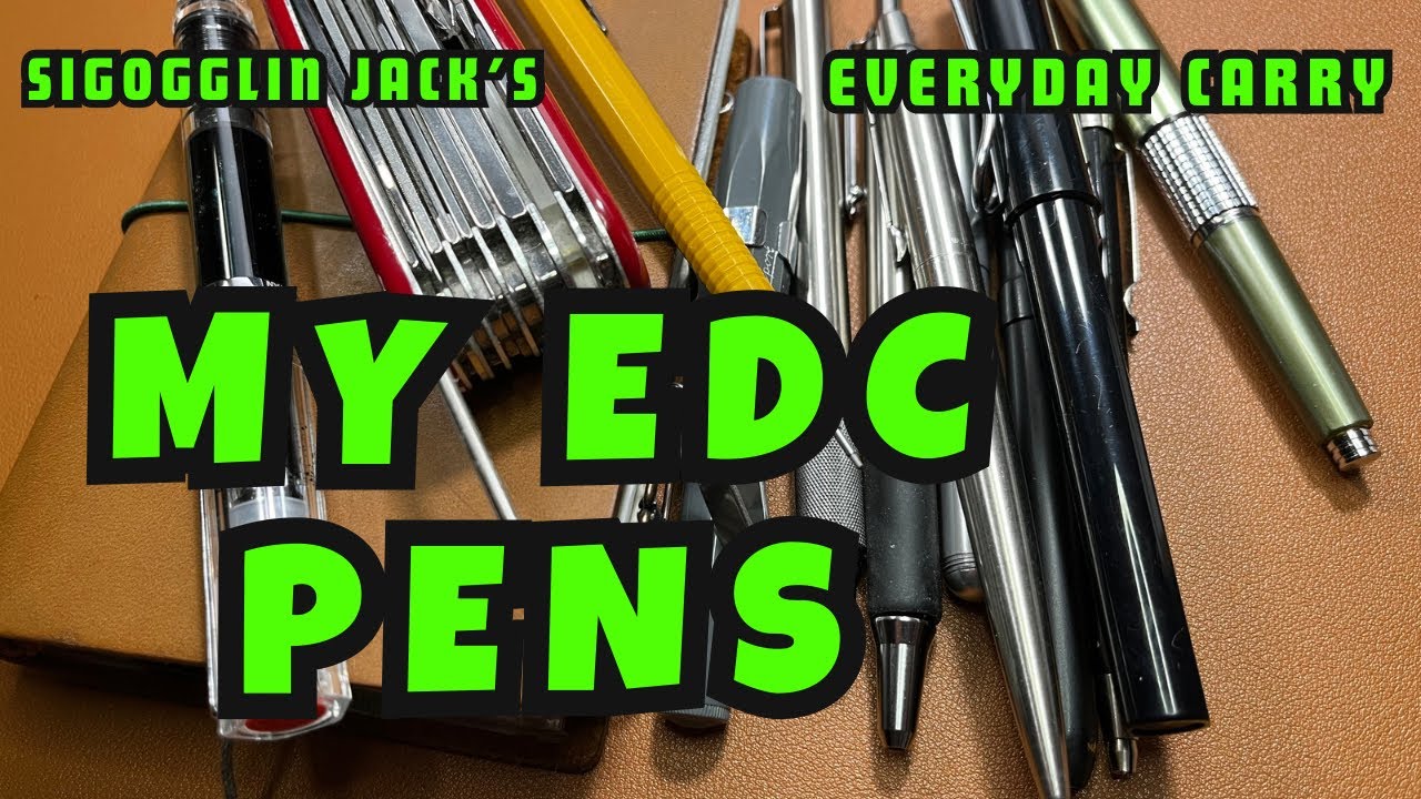 My EDC PENS!!! @georgia_adventurer - YouTube