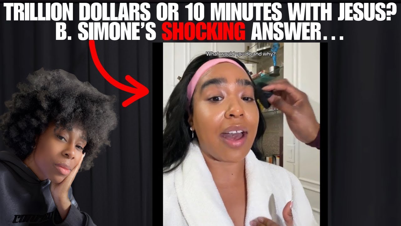 B. Simone Said She’d Choose a Trillion Dollars Over Jesus… Until THIS ...
