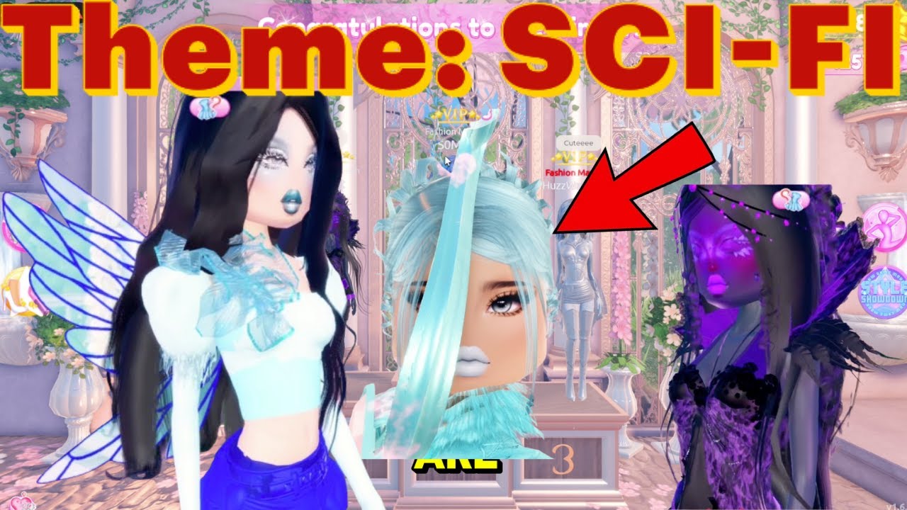 SCI-FI Dress to Impress Challenge on Roblox! 🚀 | Fashion Show with ...